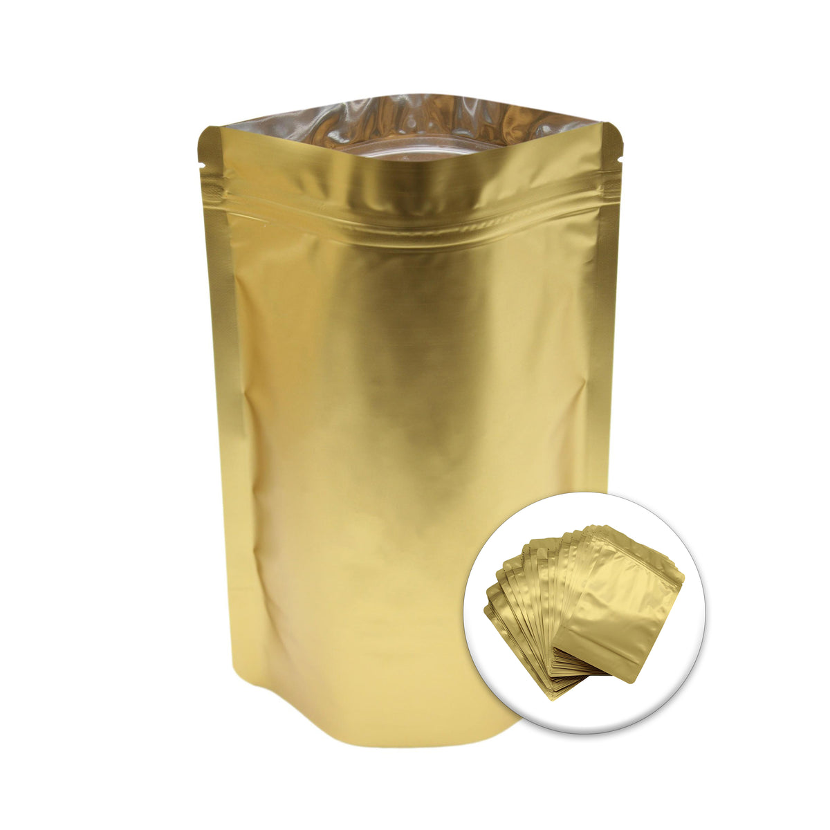 Bolsa Pouch Dorada — BozaMx